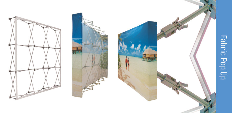Pop Up Display Wall Toronto & Montreal Canada | Zoom Printing